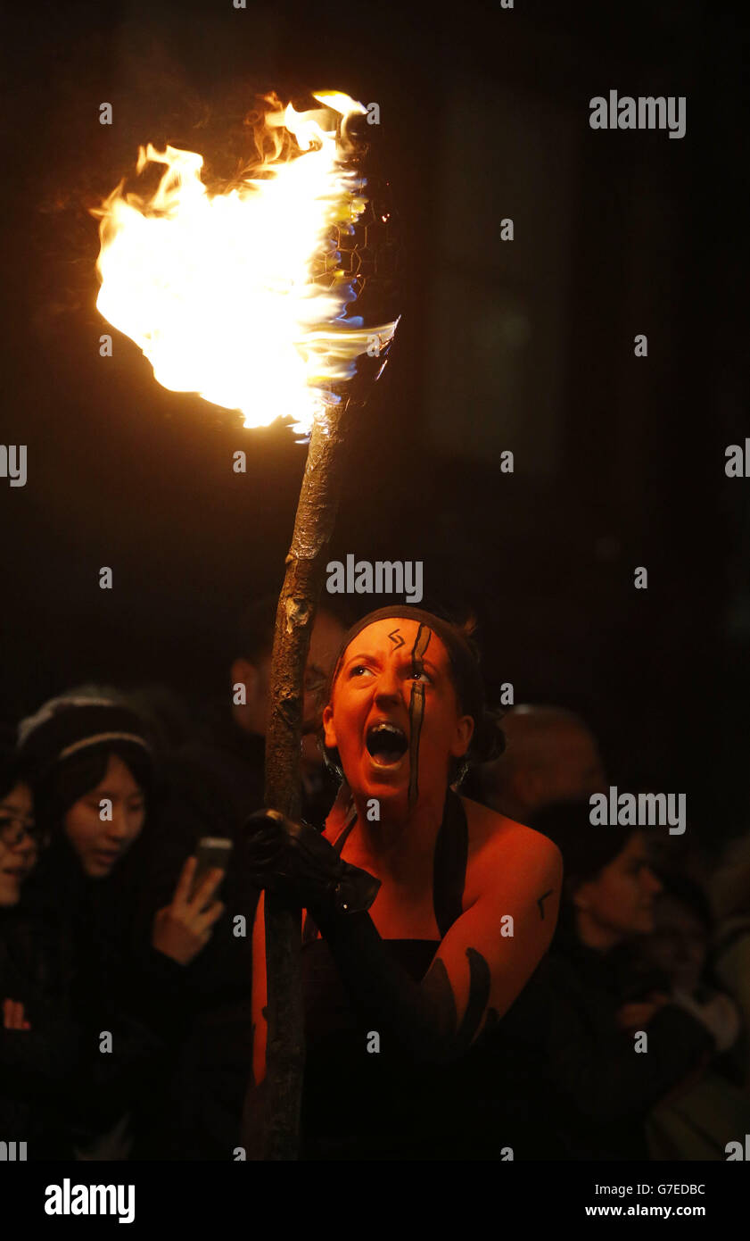 Samhuinn Fire Festival High Resolution Stock Photography and Images - Alamy