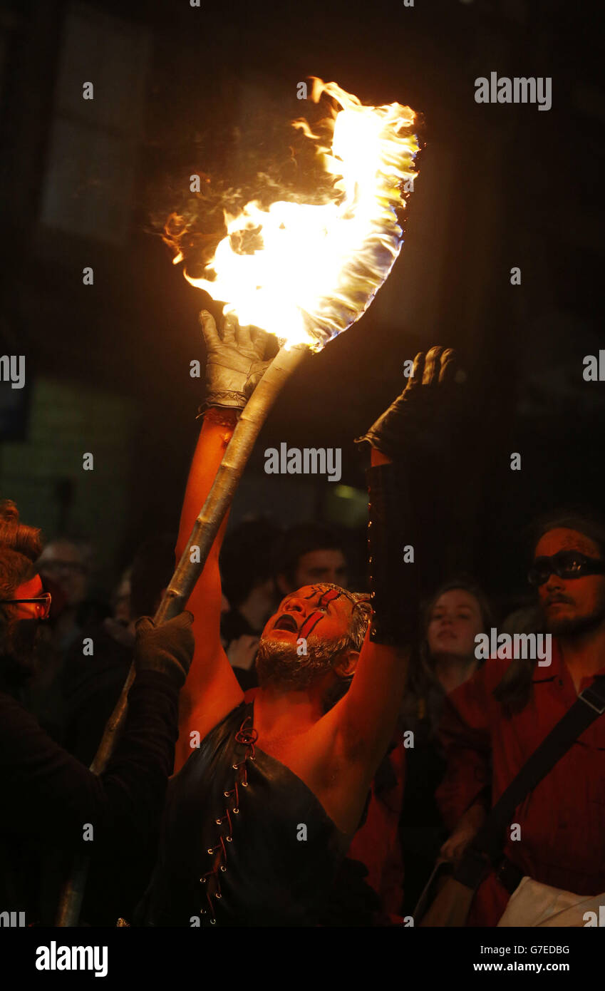 Samhuinn Fire Festival Stock Photo - Alamy