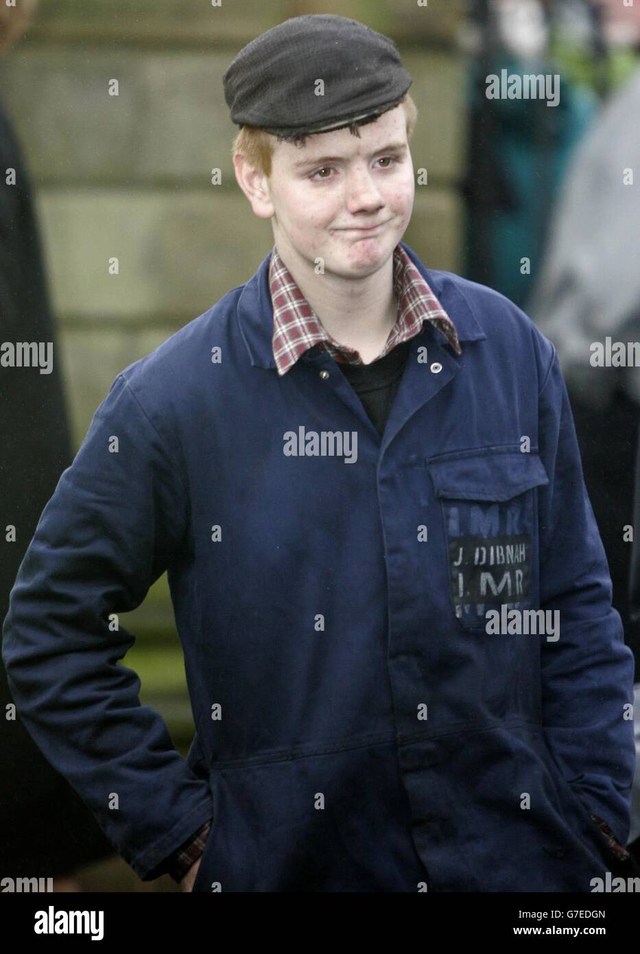 Jack Dibnah, the son of Bolton steeplejack Fred Dibnah, arrives at ...