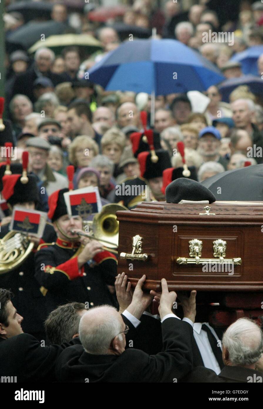 Bolton steeplejack Fred Dibnah's Funeral Stock Photo - Alamy