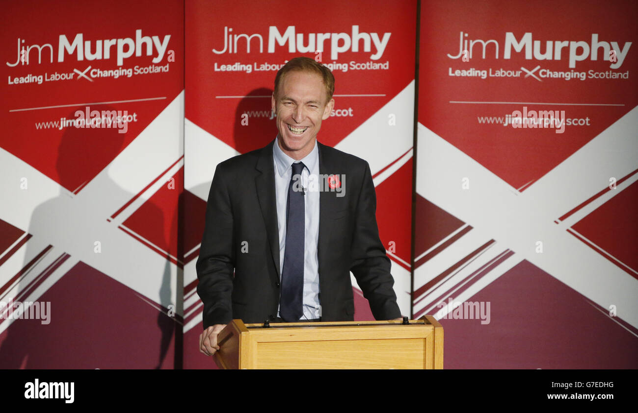 Jim Murphy MP formally launches his campaign to become Scottish Labour ...