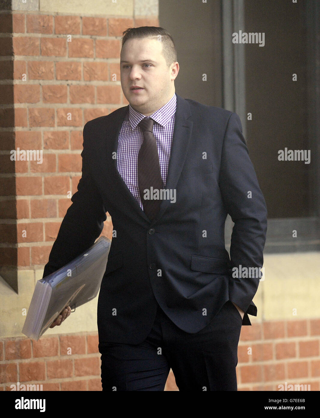 Thomas salt arrives at teesside crown court hi-res stock photography ...