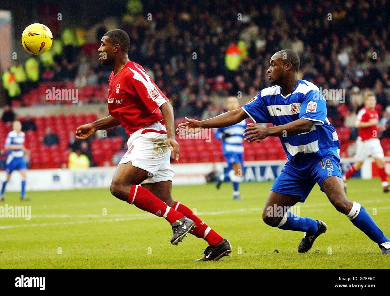 NOTTS FOREST V READING Stock Photo - Alamy