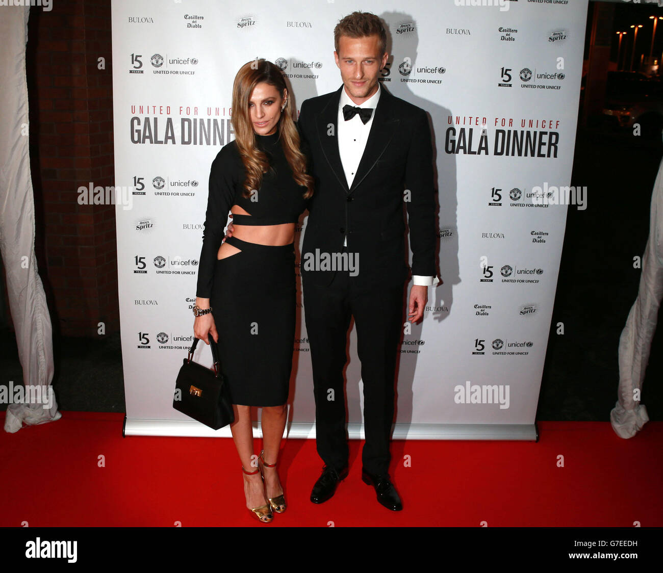 Anders Lindegaard and his wife Misse Lindegaard arrive at the United ...