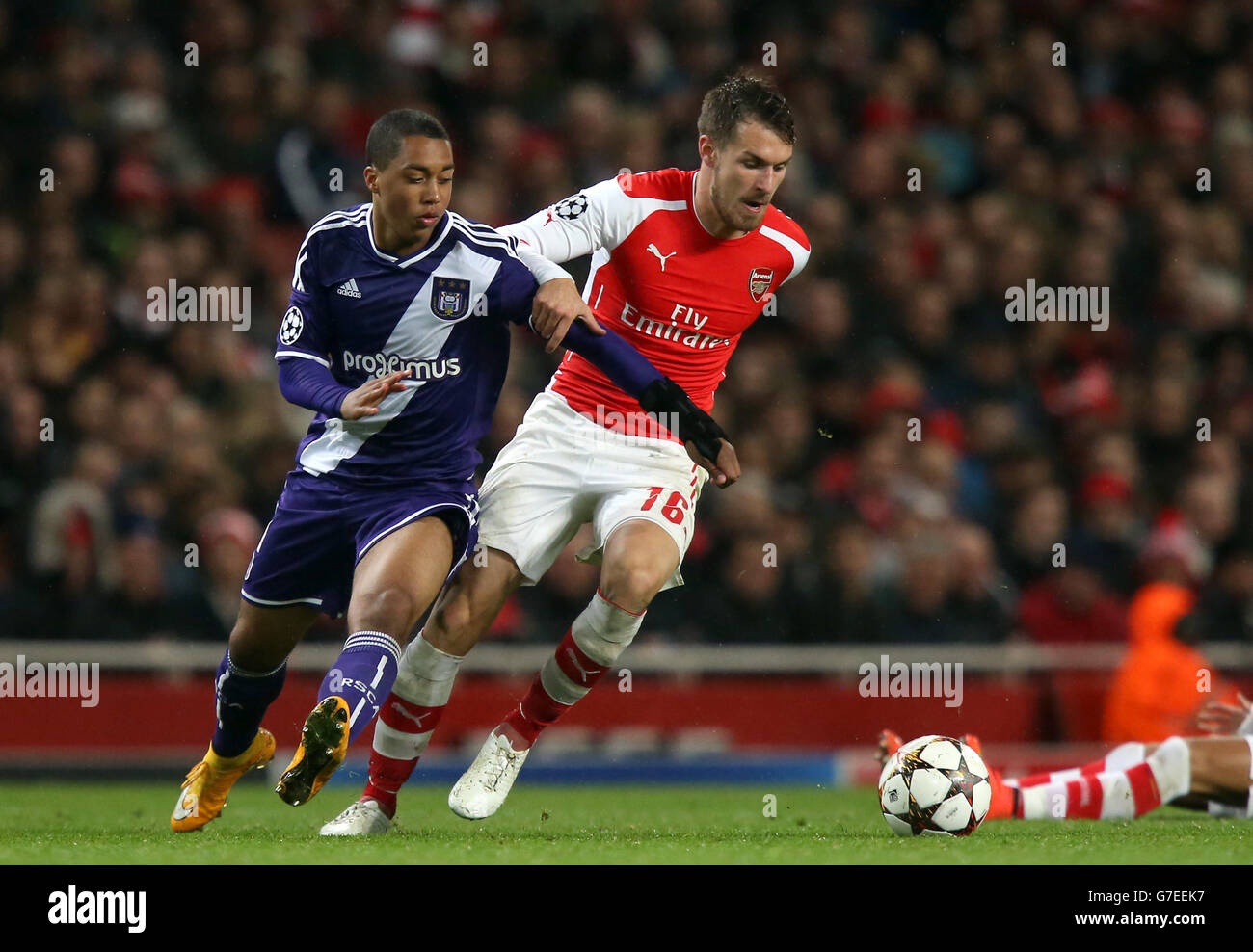 Soccer - UEFA Champions League - Group D - Arsenal v RSC Anderlecht ...