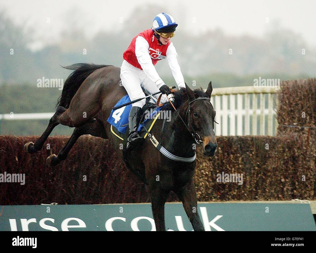 Jockey Marcus Foley rides Father Abraham to victory in the Crown ...