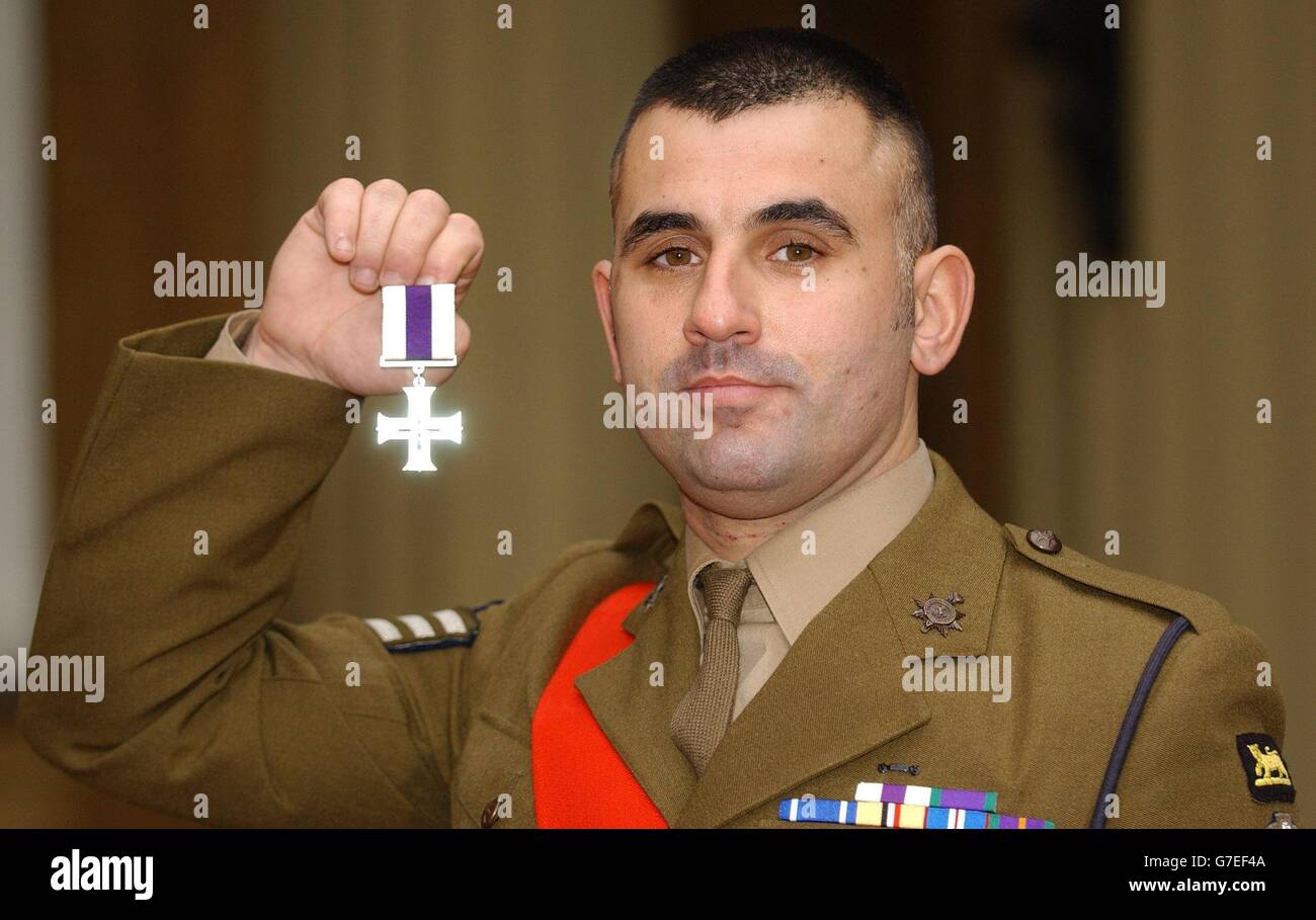 Sergeant Paul Kelly Military Cross Stock Photo - Alamy