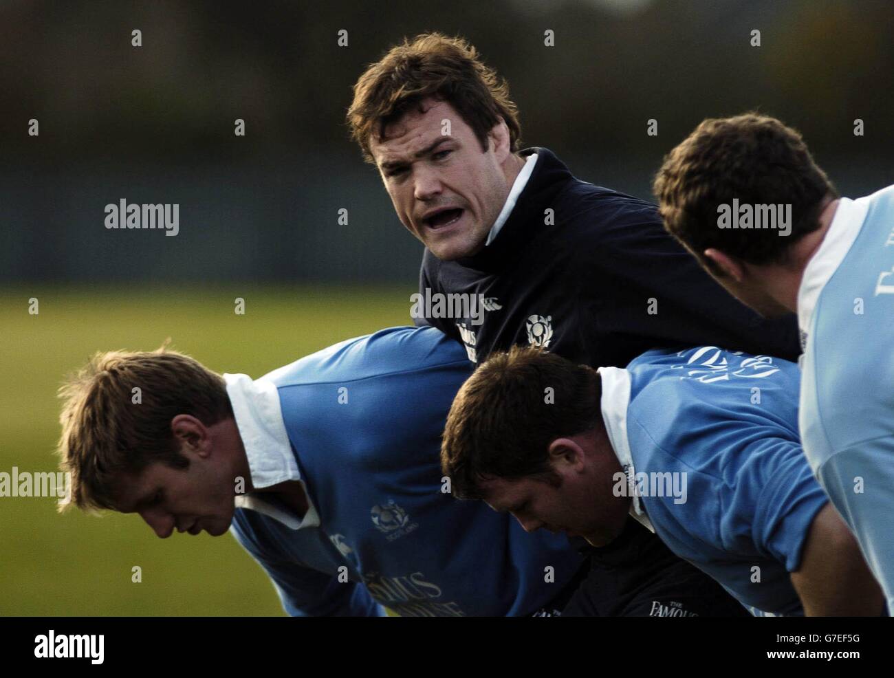 Rugby union training gordon bulloch hi-res stock photography and images ...