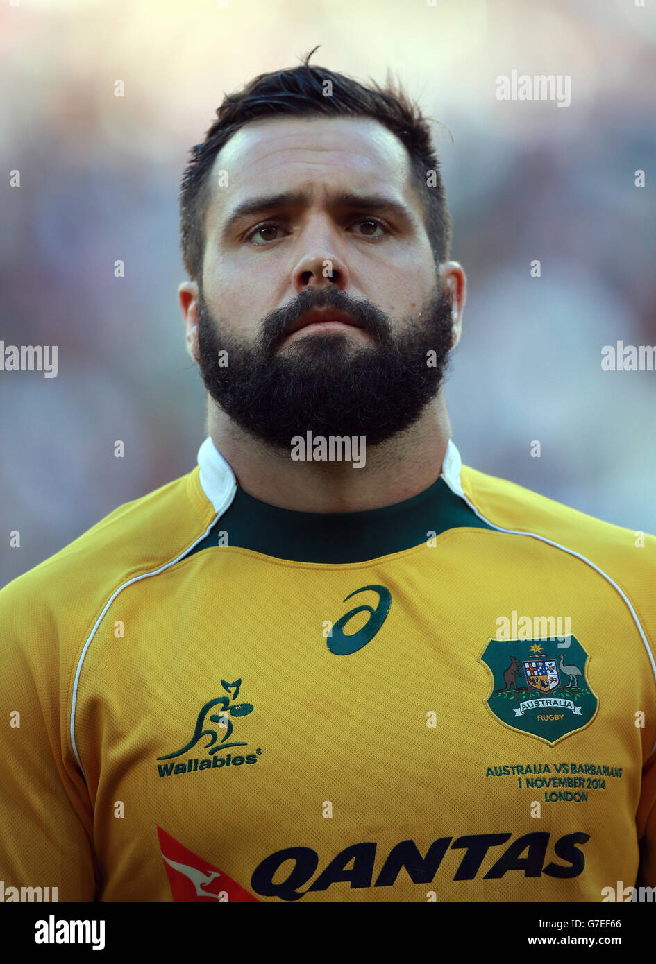 Australias james hanson during the killik cup match at twickenham hi ...
