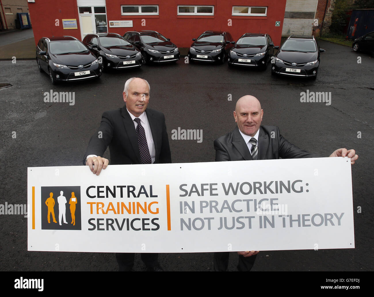 Toyota fleet handover to central training services unit in boness hi ...