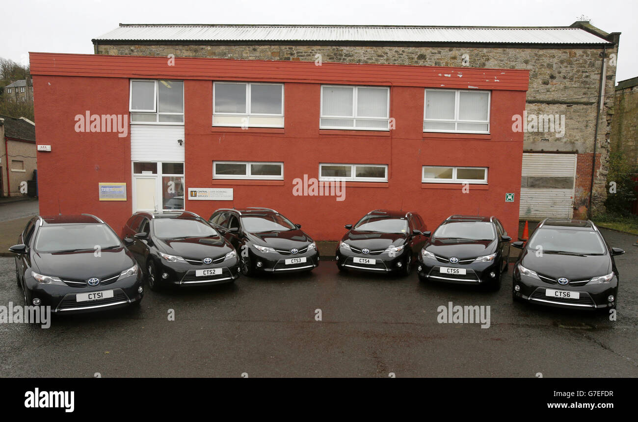 Toyota fleet handover to central training services unit in boness hi ...