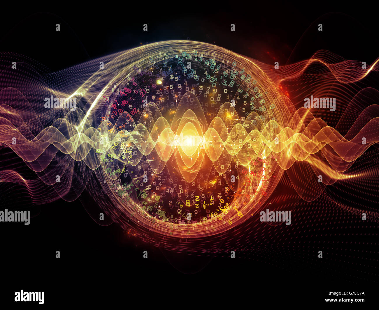 Circular wave hi-res stock photography and images - Alamy