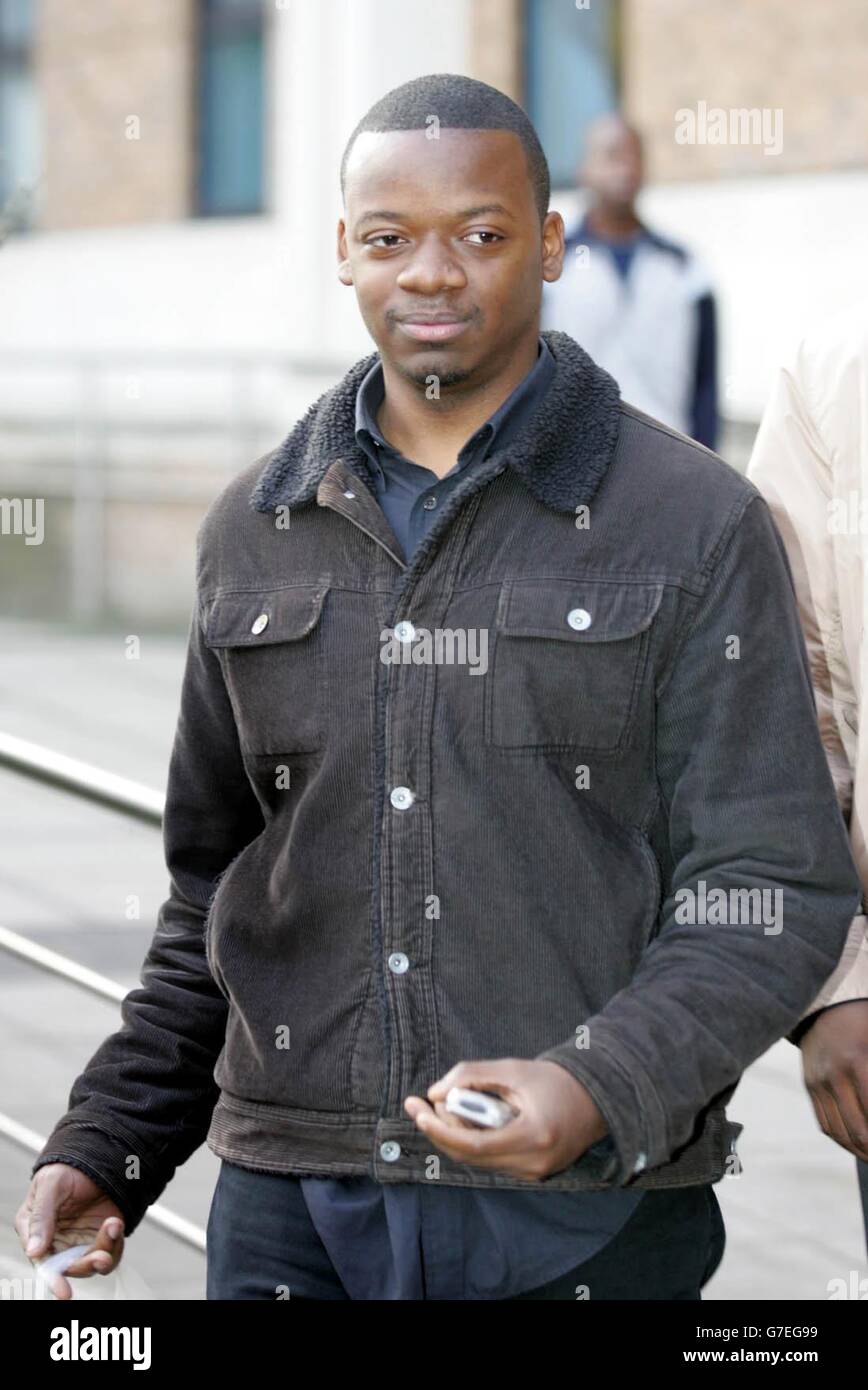 Philip Mighton leaves Kingston Crown Court, south west London. A group ...