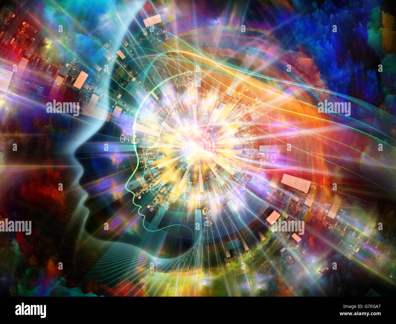 Geometry of the Soul series two. Interplay of human profile and ...