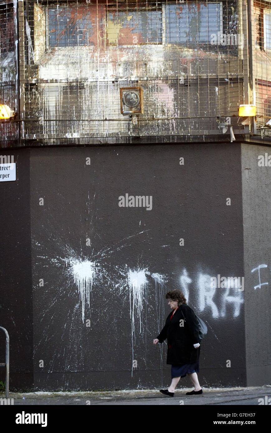 Graffiti politics hl291104 hli hi-res stock photography and images - Alamy