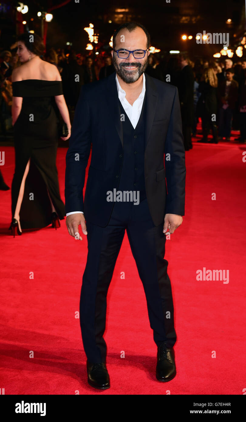 Jeffrey Wright arriving at the UK film premiere of The Hunger Games ...