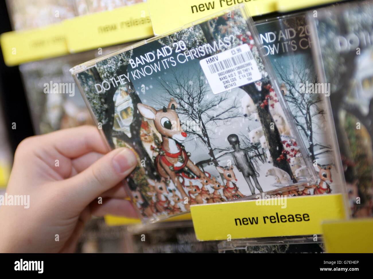 The Band Aid 20 CD Single Stock Photo - Alamy