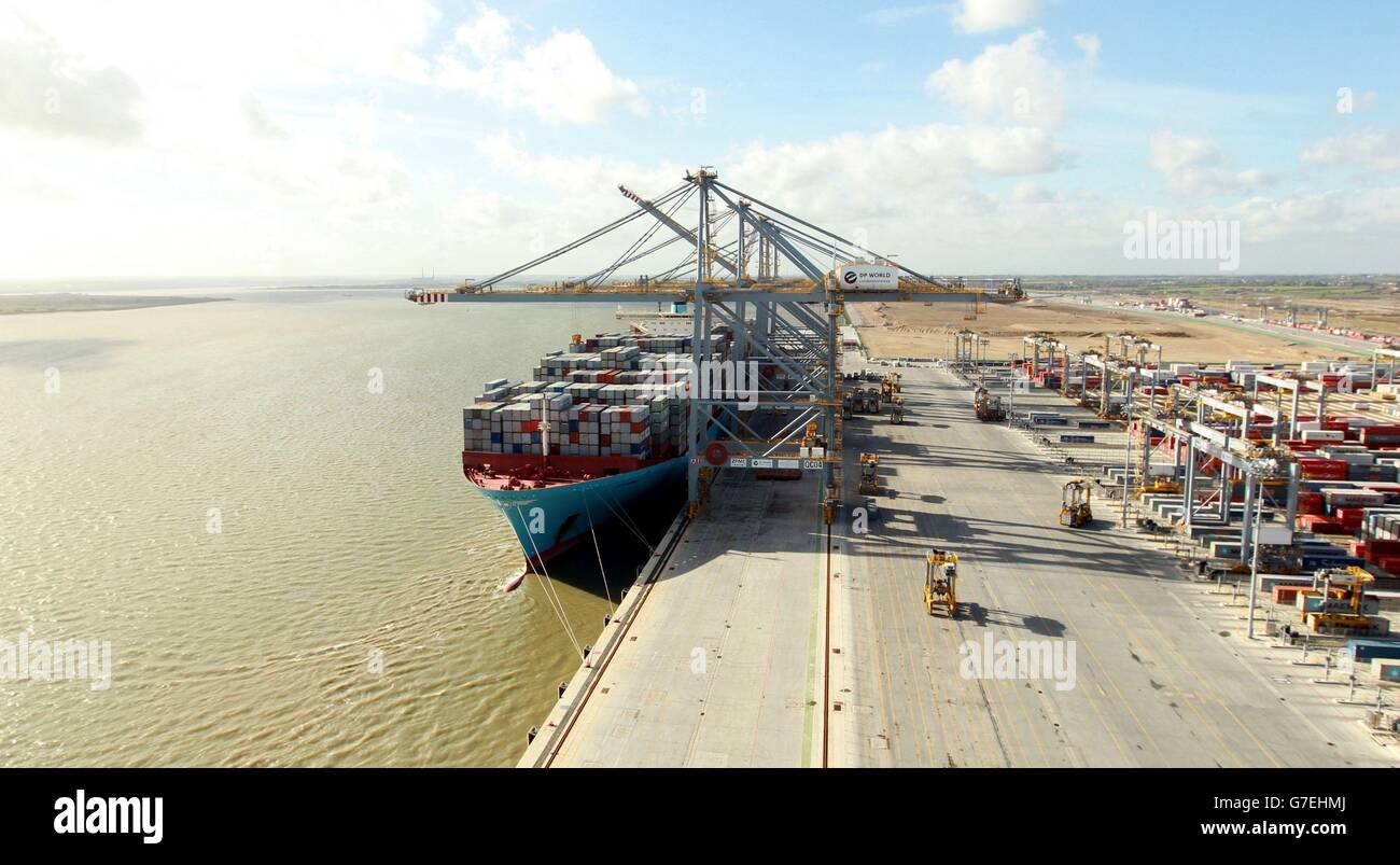 London Gateway Port Essex High Resolution Stock Photography and Images ...