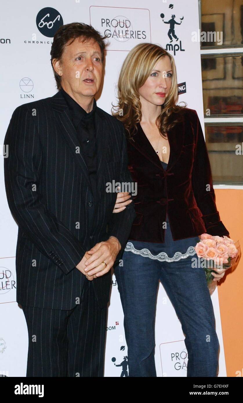 McCartney Photographic Exhibition Stock Photo - Alamy