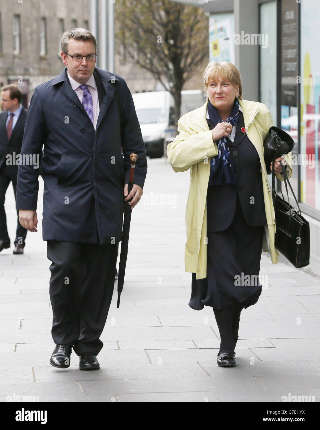 Former scottish leader annabel goldie and academic professor adam ...