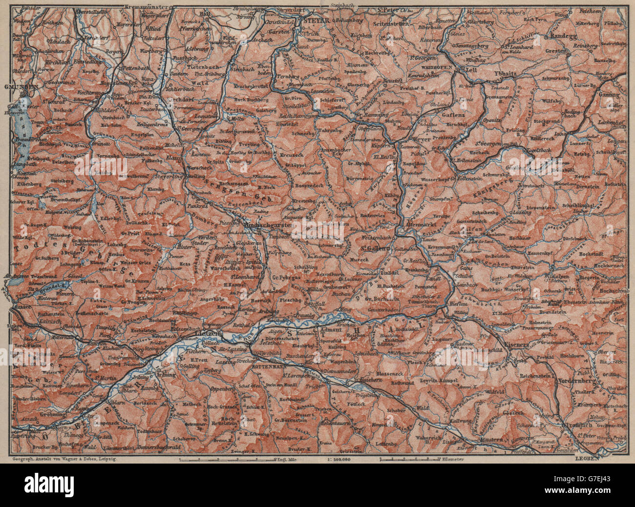 Steyr map hi-res stock photography and images - Alamy