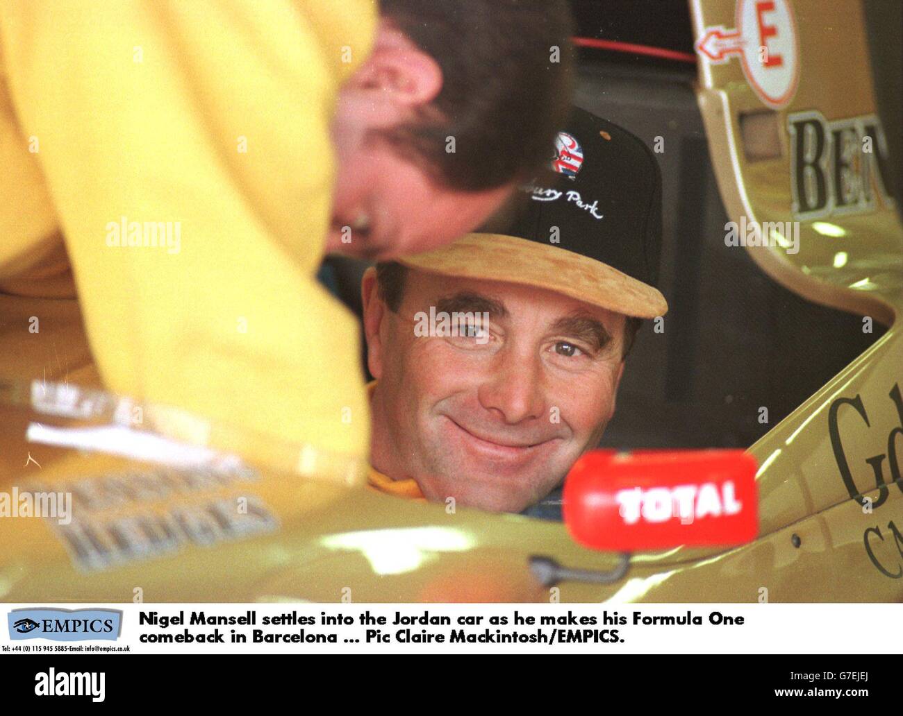 Jordan nigel mansell hi-res stock photography and images - Alamy