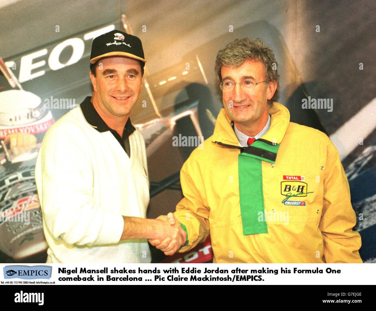 Jordan Nigel Mansell High Resolution Stock Photography and Images - Alamy