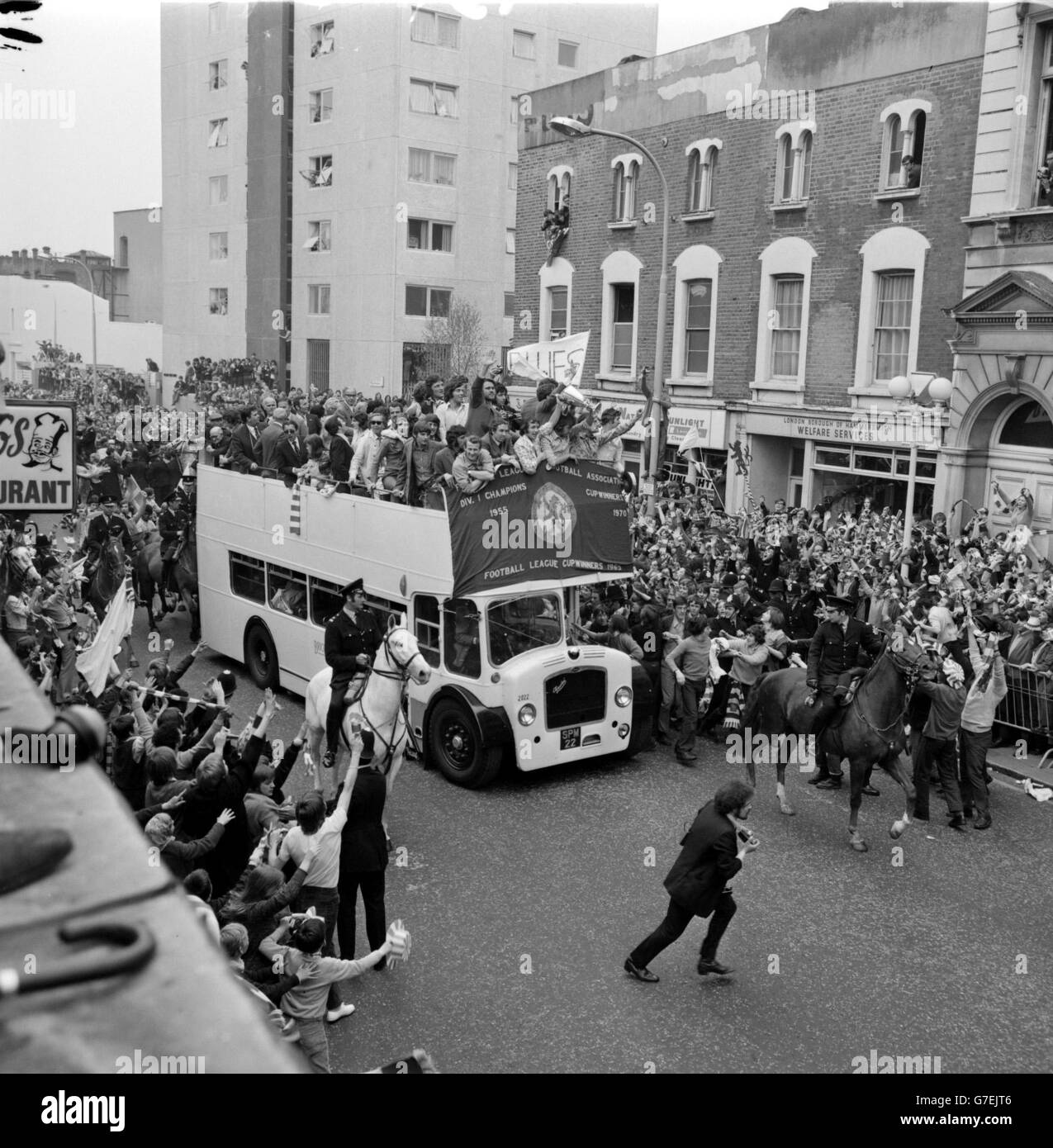 Chelsea Win European Cup Winners Cup Stock Photo - Alamy