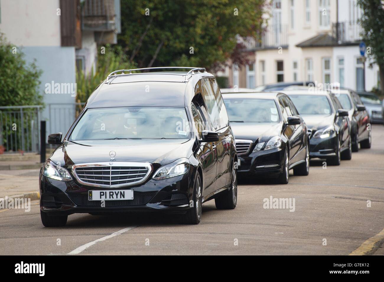Alice Gross funeral Stock Photo - Alamy