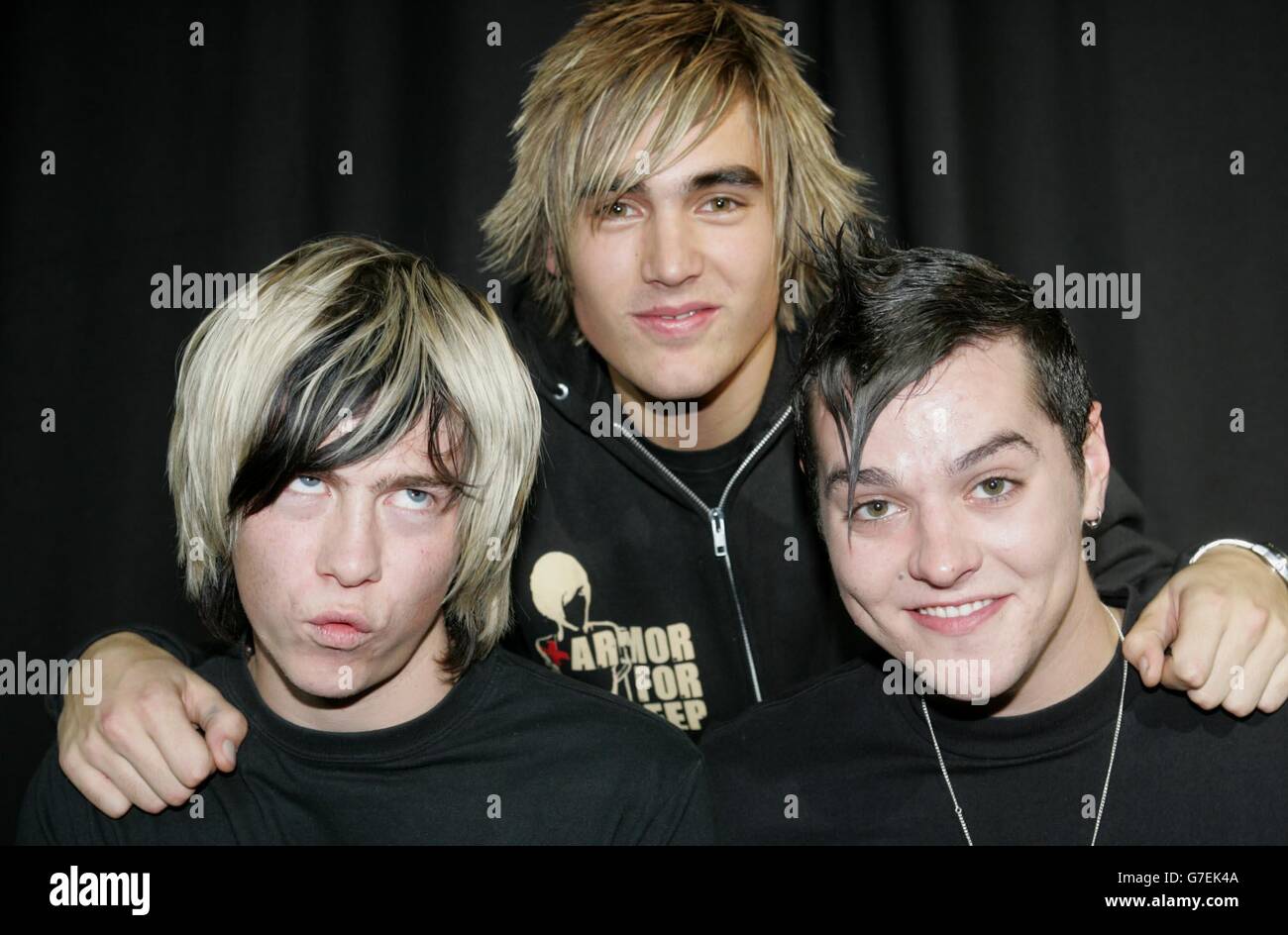 (From left to right) James Bourne, Charlie Simpson and Matt Willis from ...