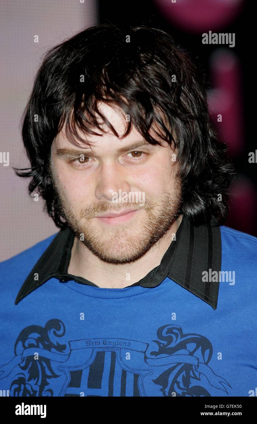 Singer Daniel Bedingfield during an in-store appearance at HMV music ...