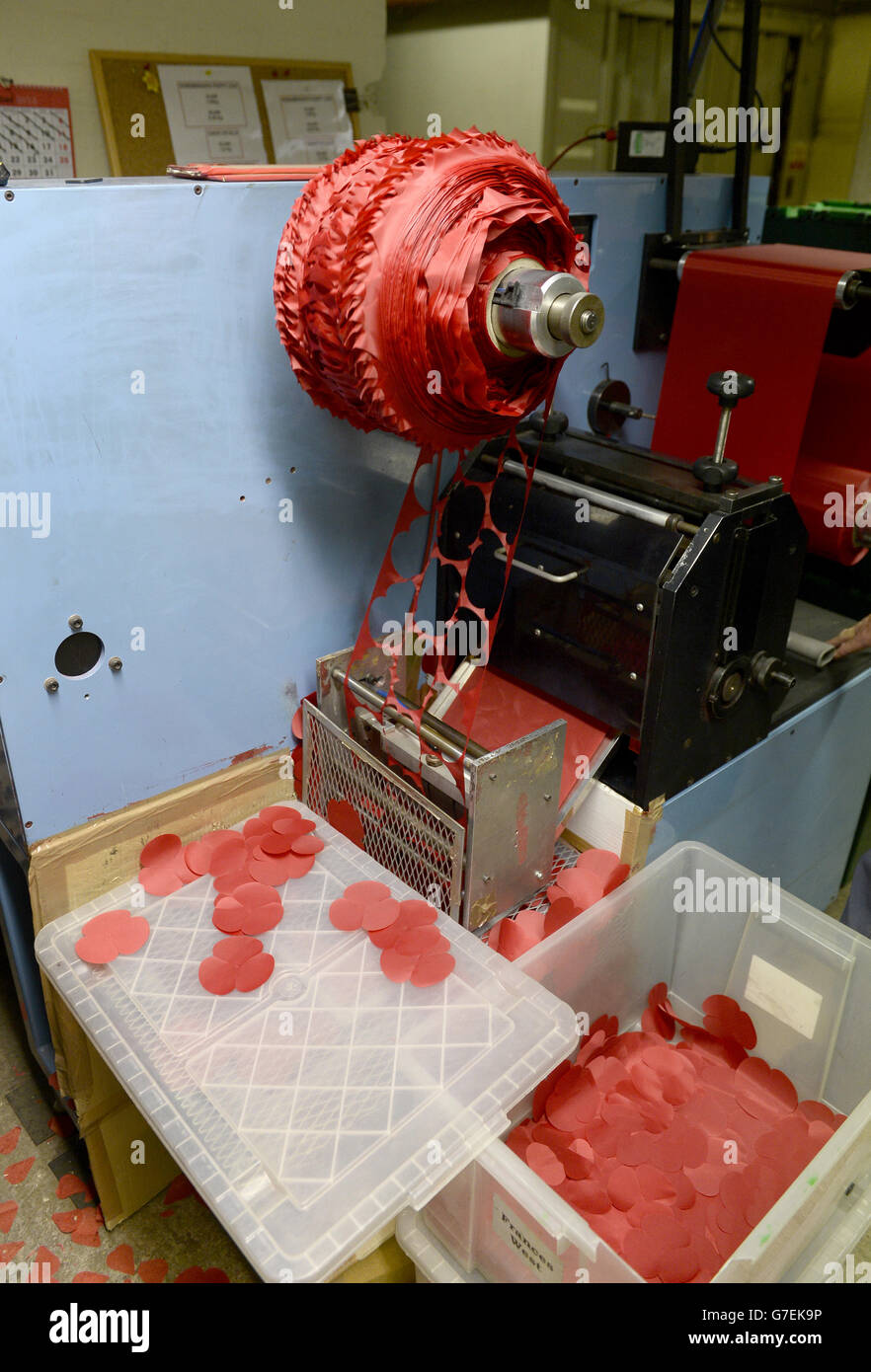 The Poppy Factory - Surrey Stock Photo - Alamy