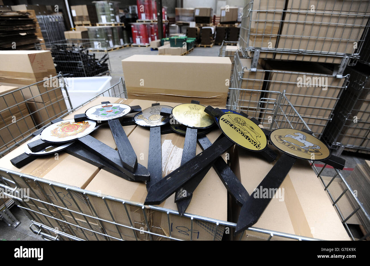 The Poppy Factory, Surrey. s Poppy Appeal Stock Photo - Alamy