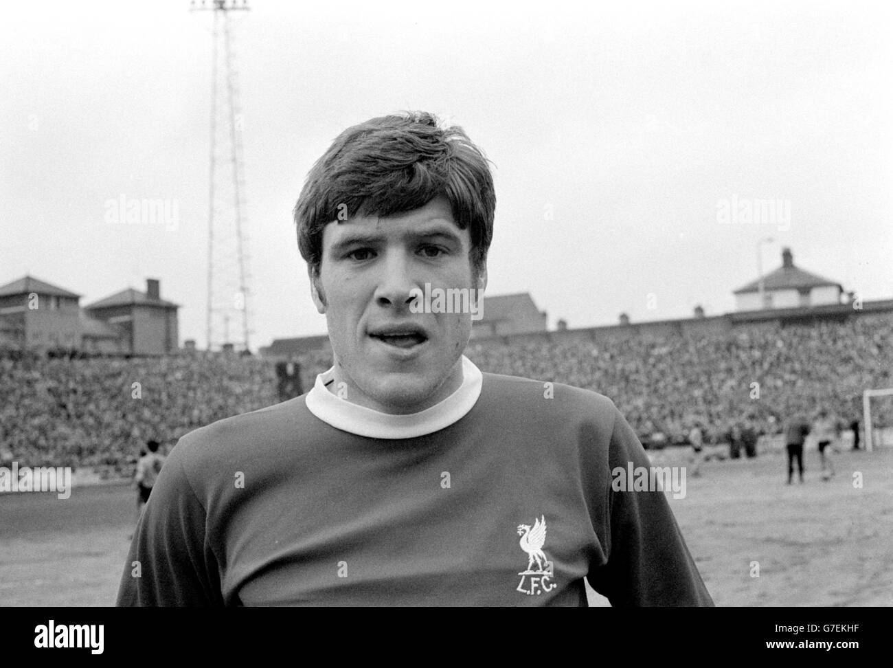 Emlyn Hughes Liverpool FC Stock Photo - Alamy