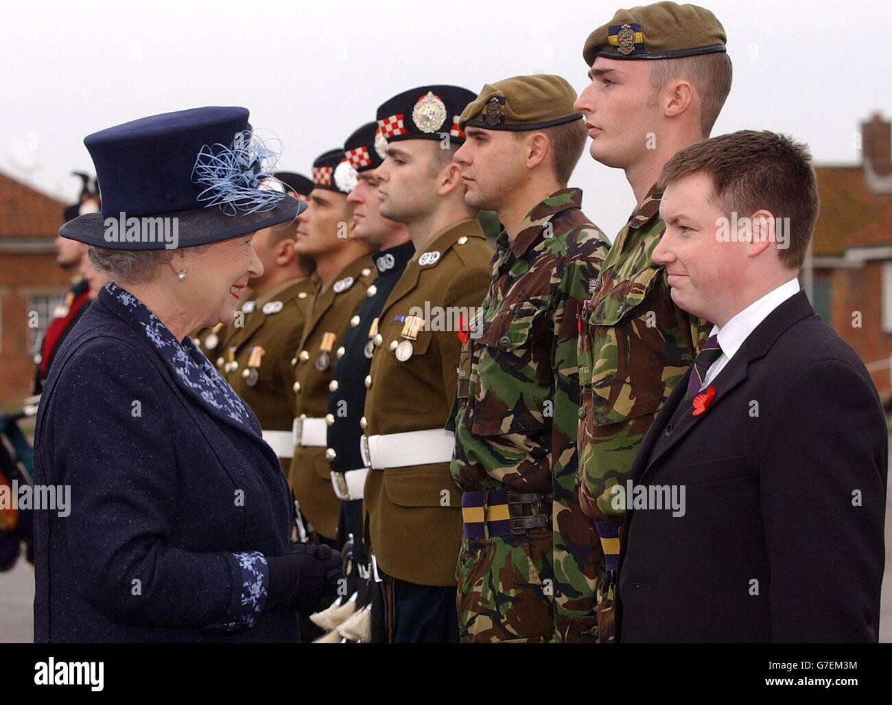 Queen Elizabeth II - Iraq Campaign Medal Stock Photo - Alamy