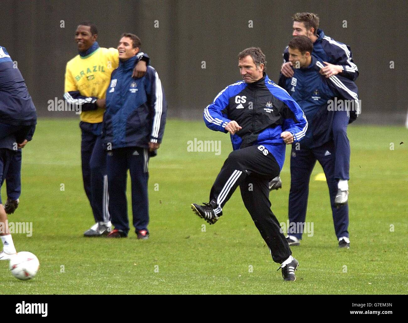 Sport football training graham souness hi-res stock photography and ...