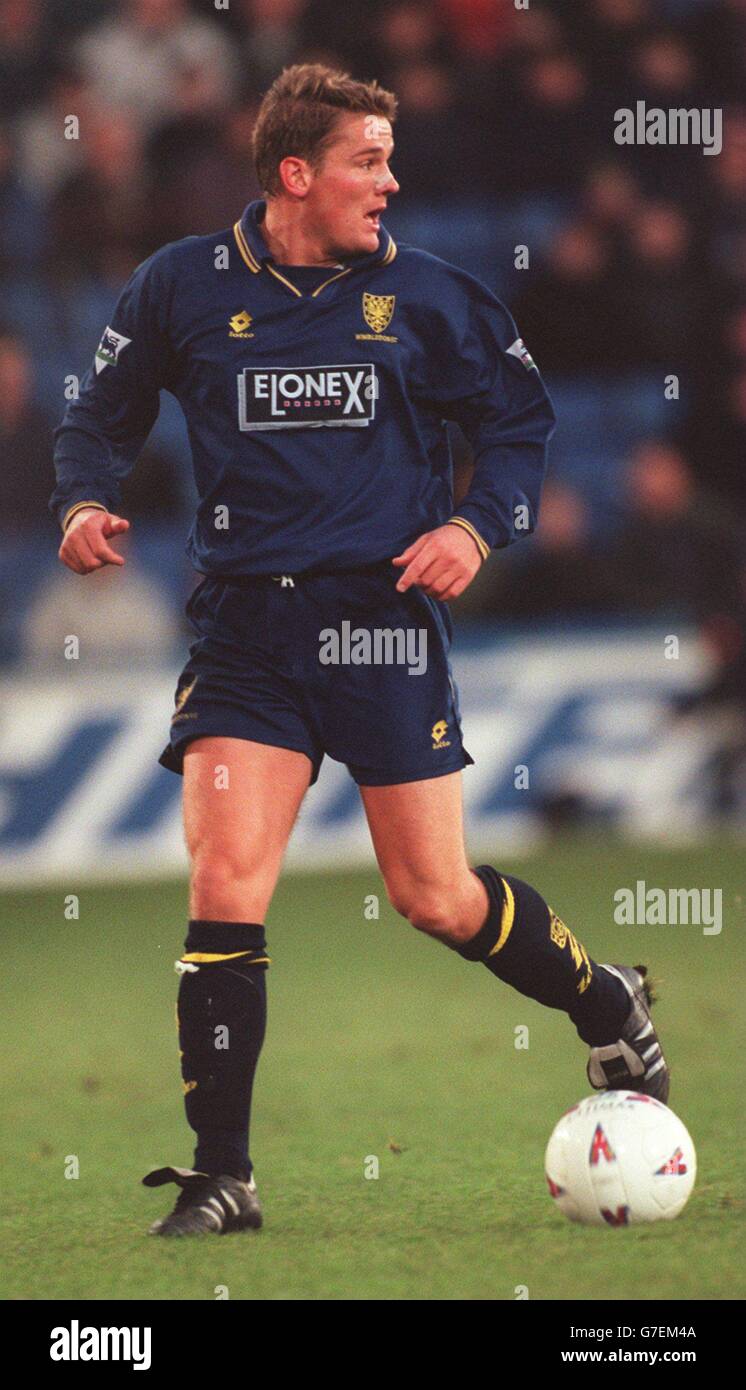 Soccer carling premier league wimbledon hi-res stock photography and ...