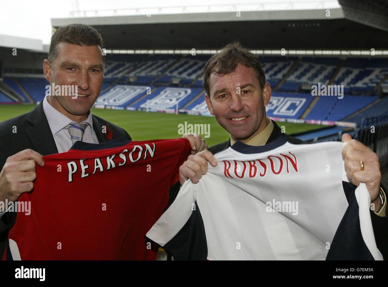 Bryan robson wba hi-res stock photography and images - Alamy