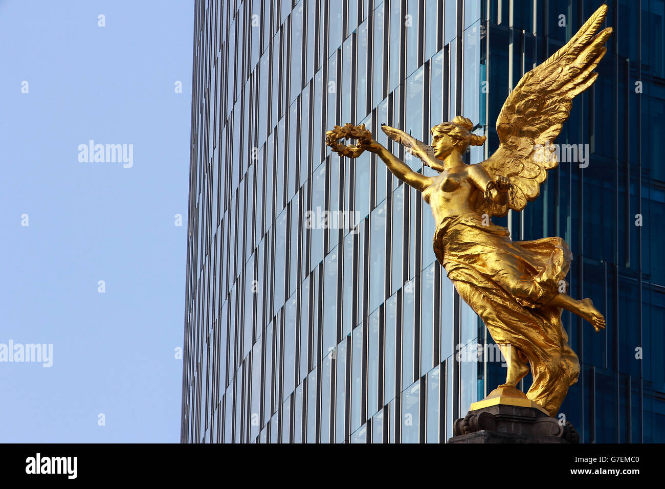 The Angel of Independence in Mexico City Stock Photo - Alamy