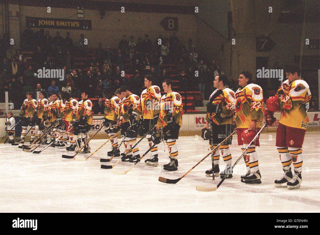 Ice Hockey ... Nottingham Panthers -v- University of Manitoba ...