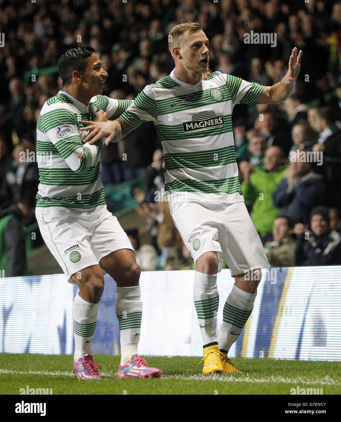 Soccer - Scottish League Cup - Quarter Final - Celtic v Partick Thistle - Celtic Park Stock ...