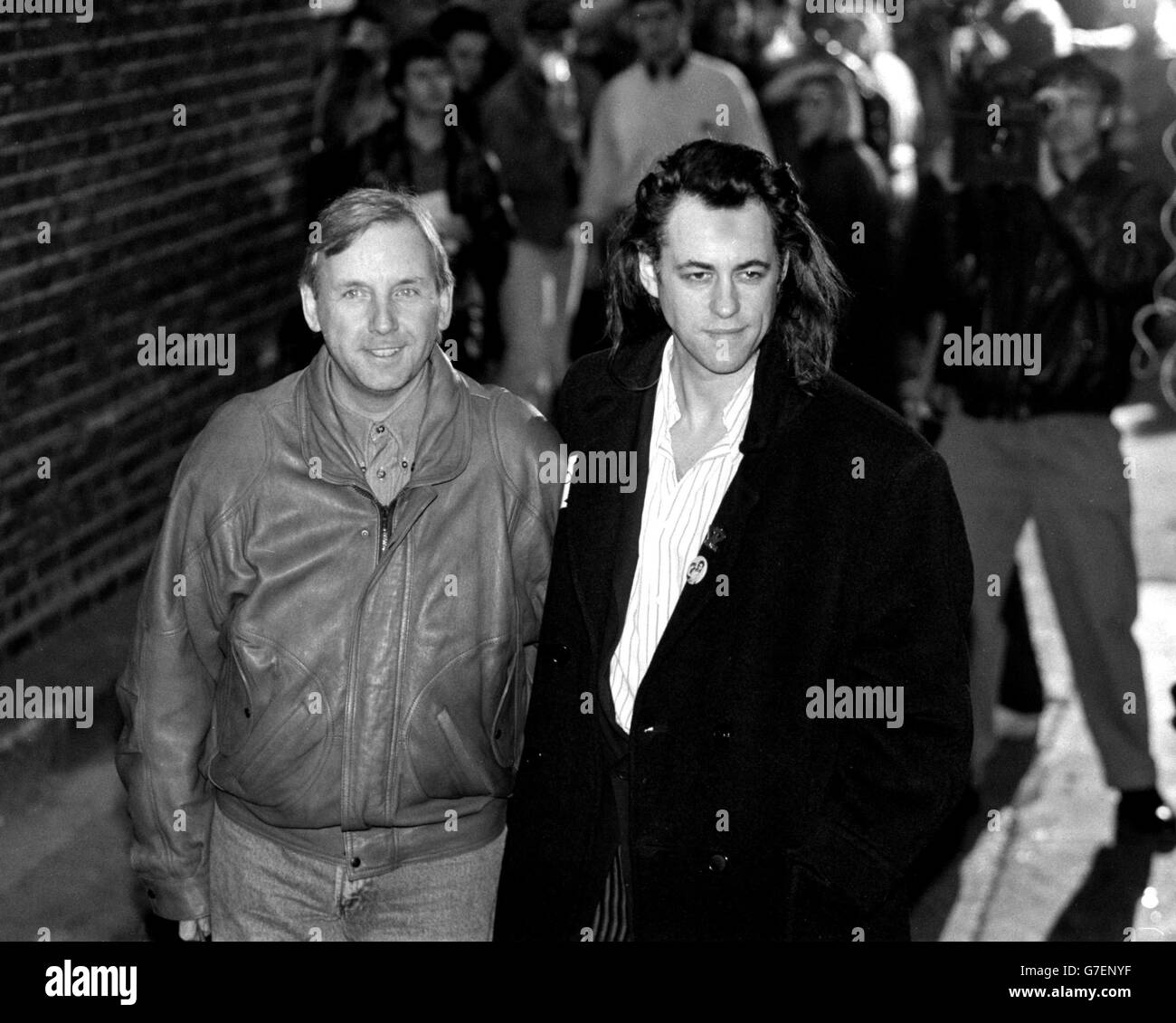 Geldof and Waterman Stock Photo - Alamy