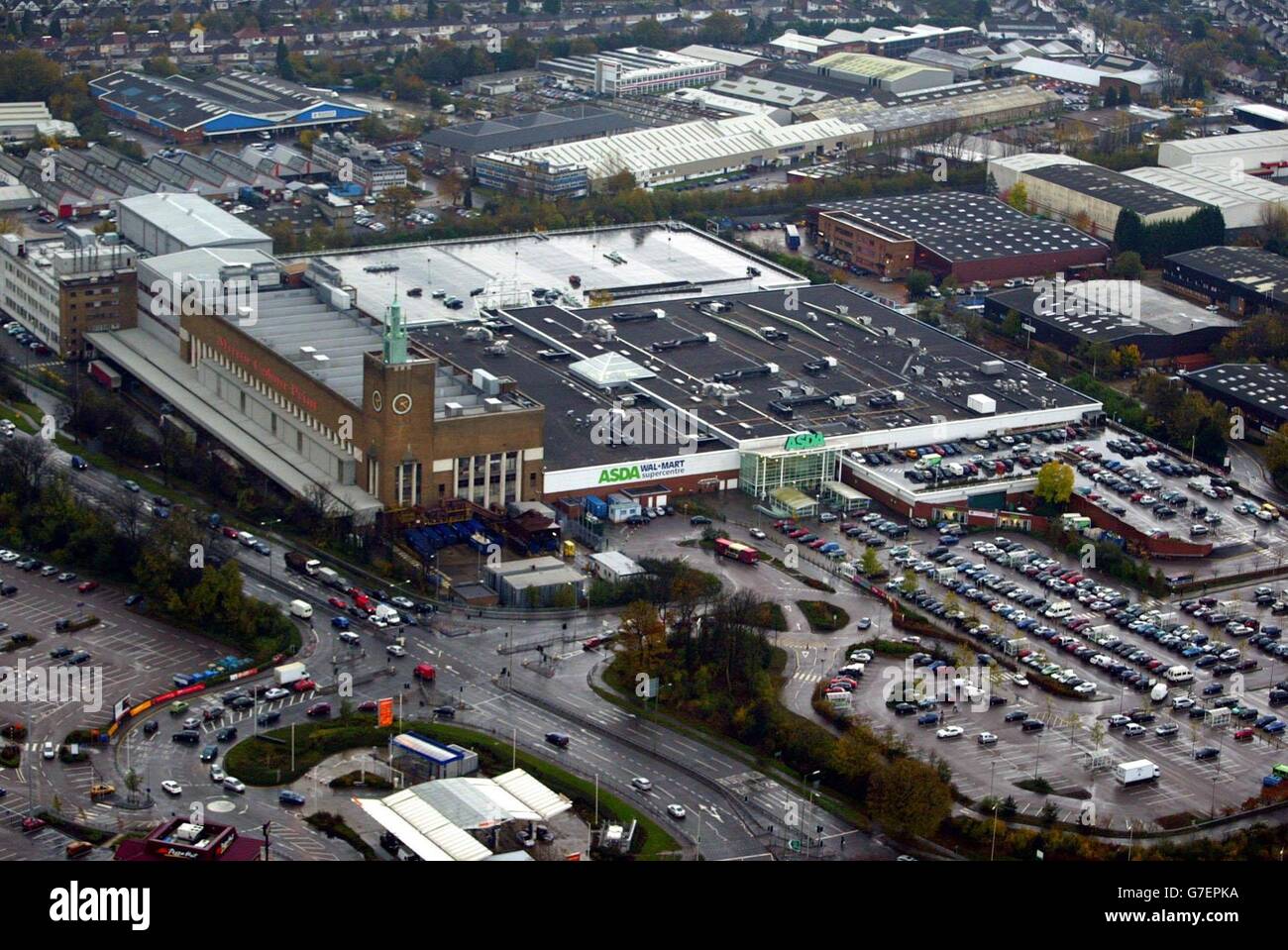 Aerial asda hi-res stock photography and images - Alamy