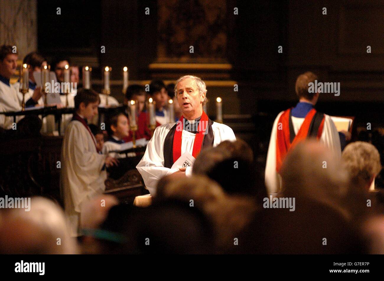 The Very Revd. Gordon Mursell, Dean of St. Phillips Cathdral, at the ...