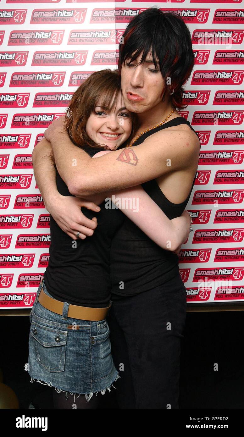 X factor finalists cassie and tabby hi-res stock photography and images ...