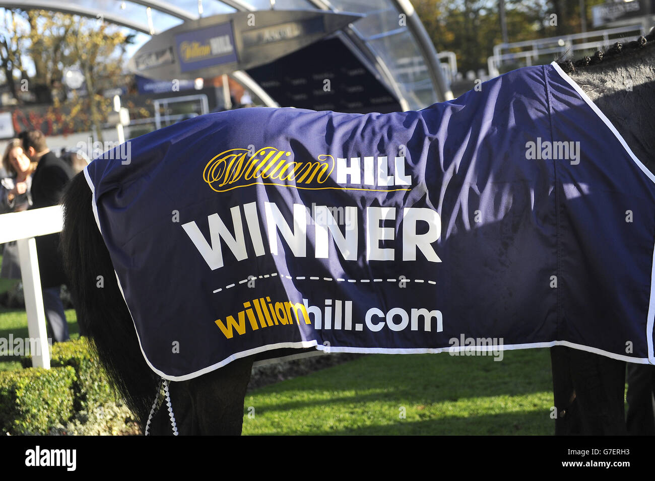 William hill signage at ascot hi-res stock photography and images - Alamy