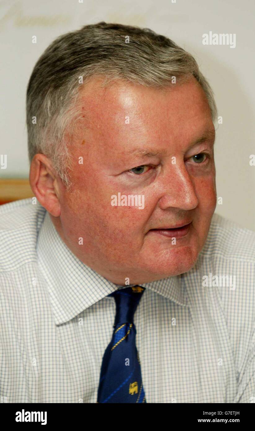 David Morgan press conference Stock Photo - Alamy