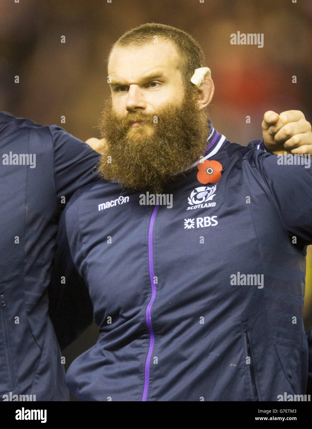 Scotland's Geoff Cross during the viagogo Autumn Test at the BT ...