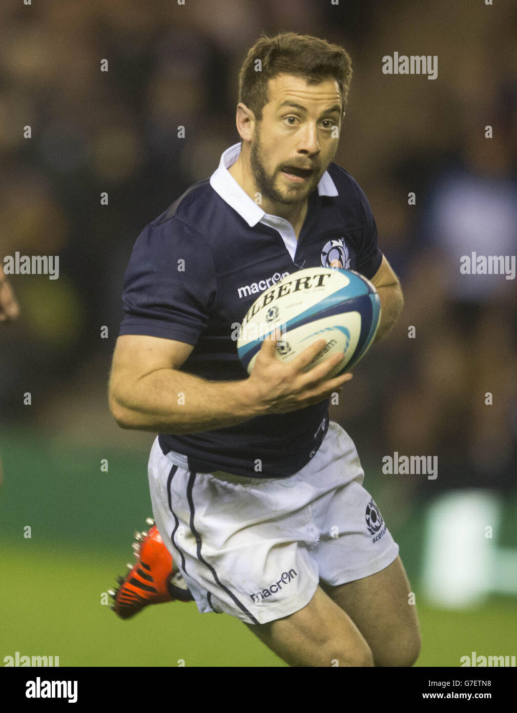 Scotland's Greig Laidlaw during the viagogo Autumn Test at the BT ...