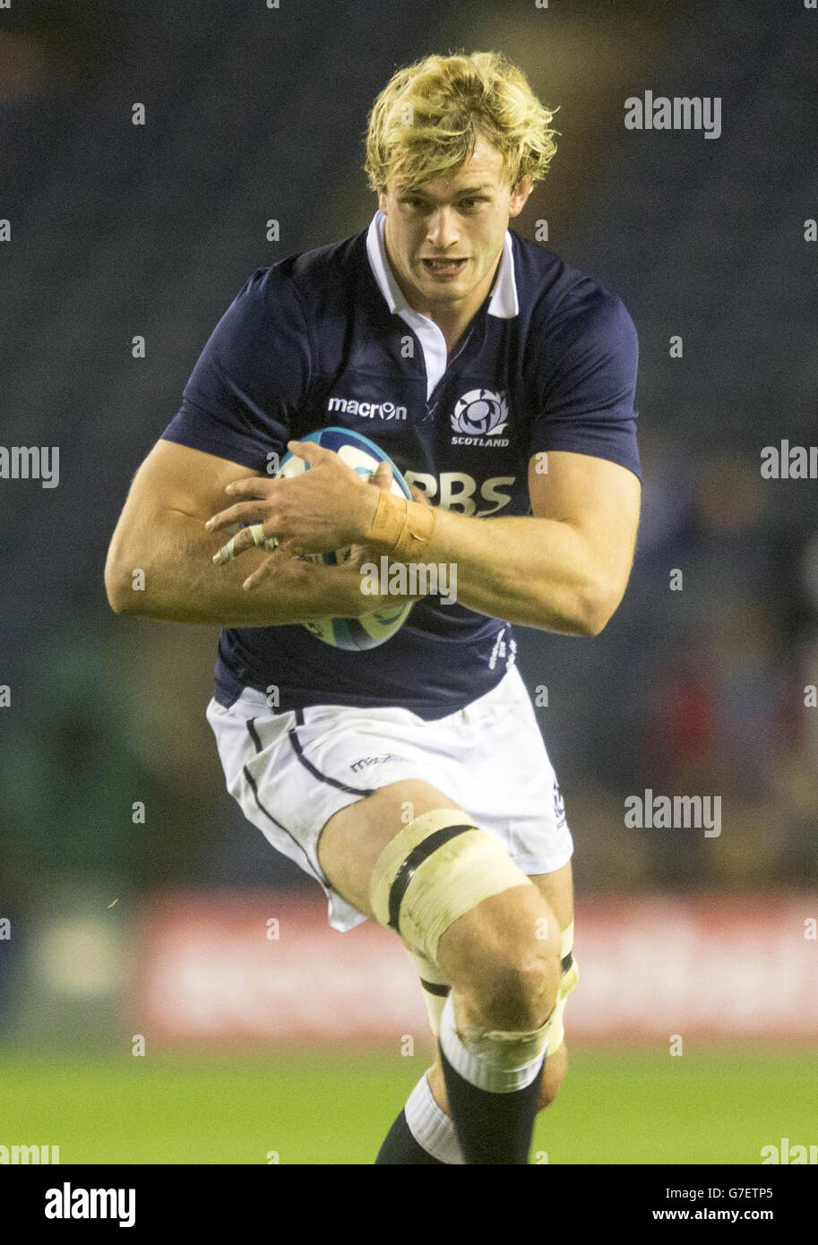 Scotland's Richie Gray during the viagogo Autumn Test at the BT ...